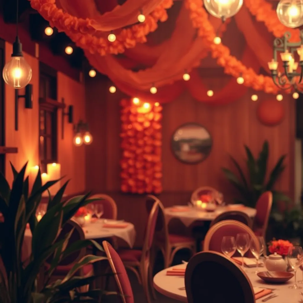 Captivating Burnt Orange Party Decoration Ideas