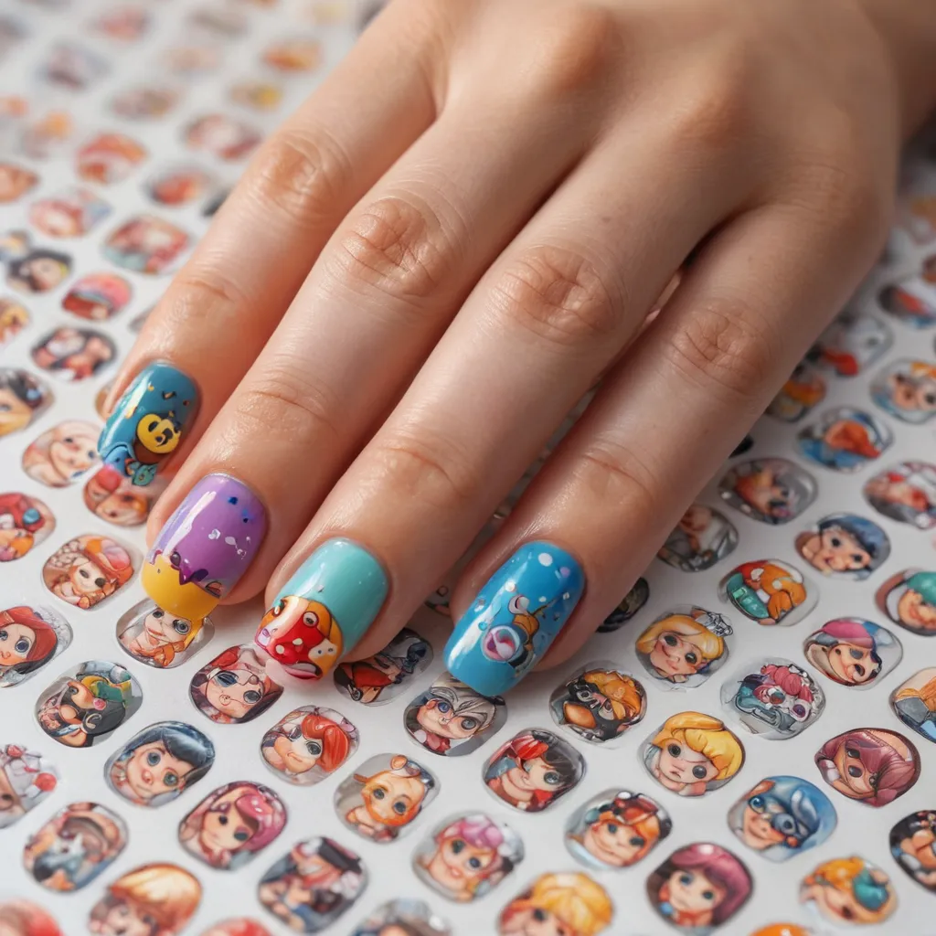 Cartoon Nail Art Stickers: A Fashionable Guide