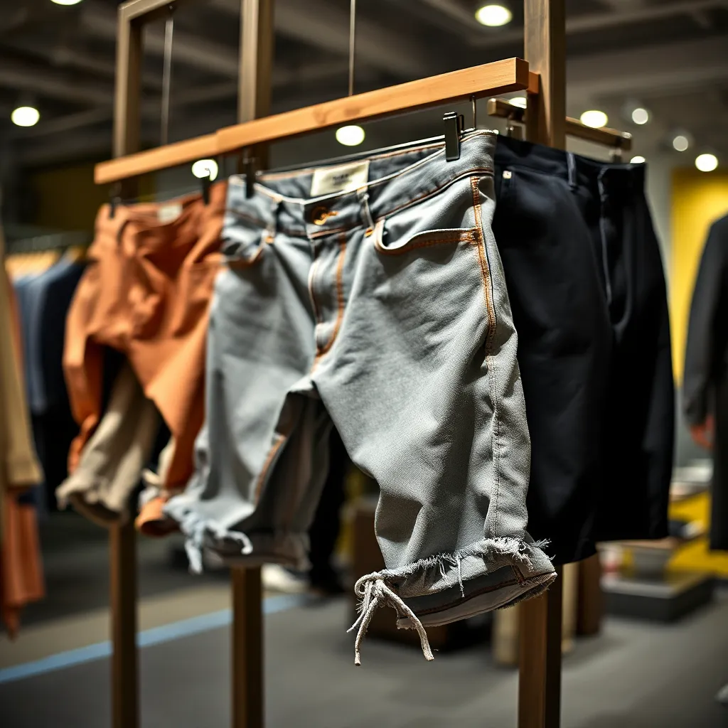 Exploring Raw Hem Shorts for Men: Style Insights