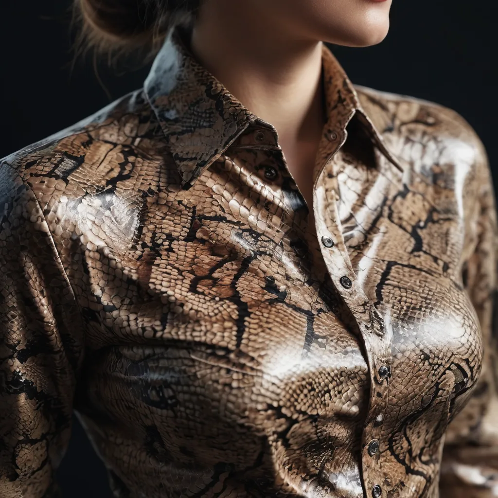 Snake Print Shirts: A Bold Fashion Choice