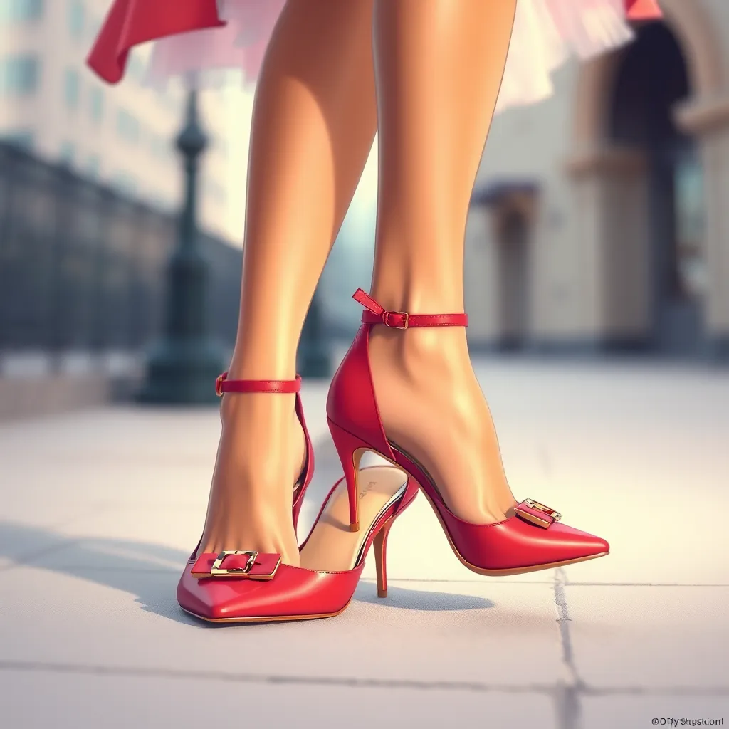 High Heels in Spring Fashion: Style and Impact