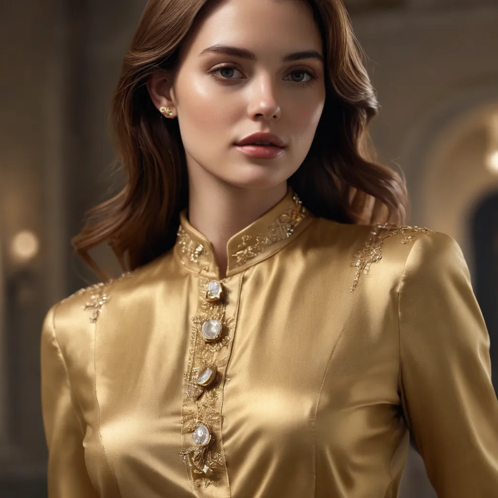 Mastering the Gold Long Sleeve Blouse Style