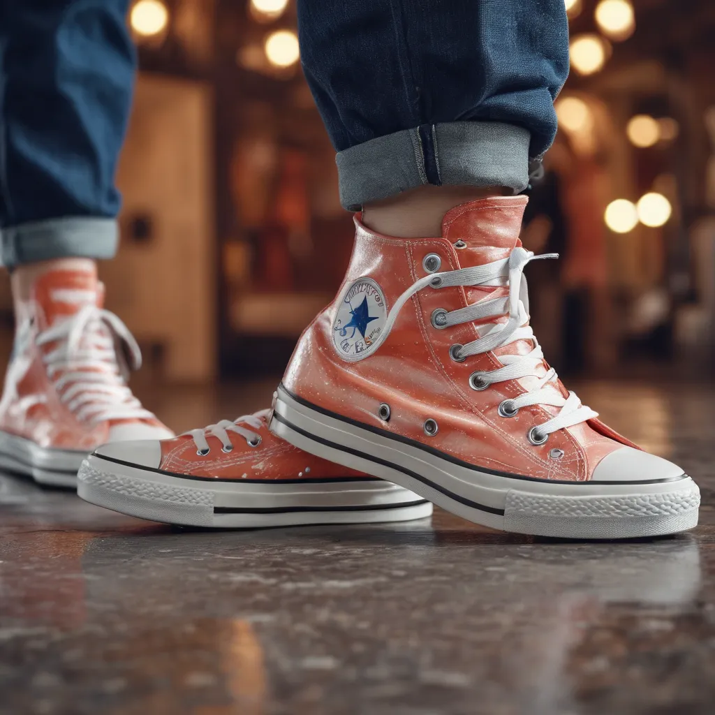 Exploring the Clear Converse Trend in Fashion